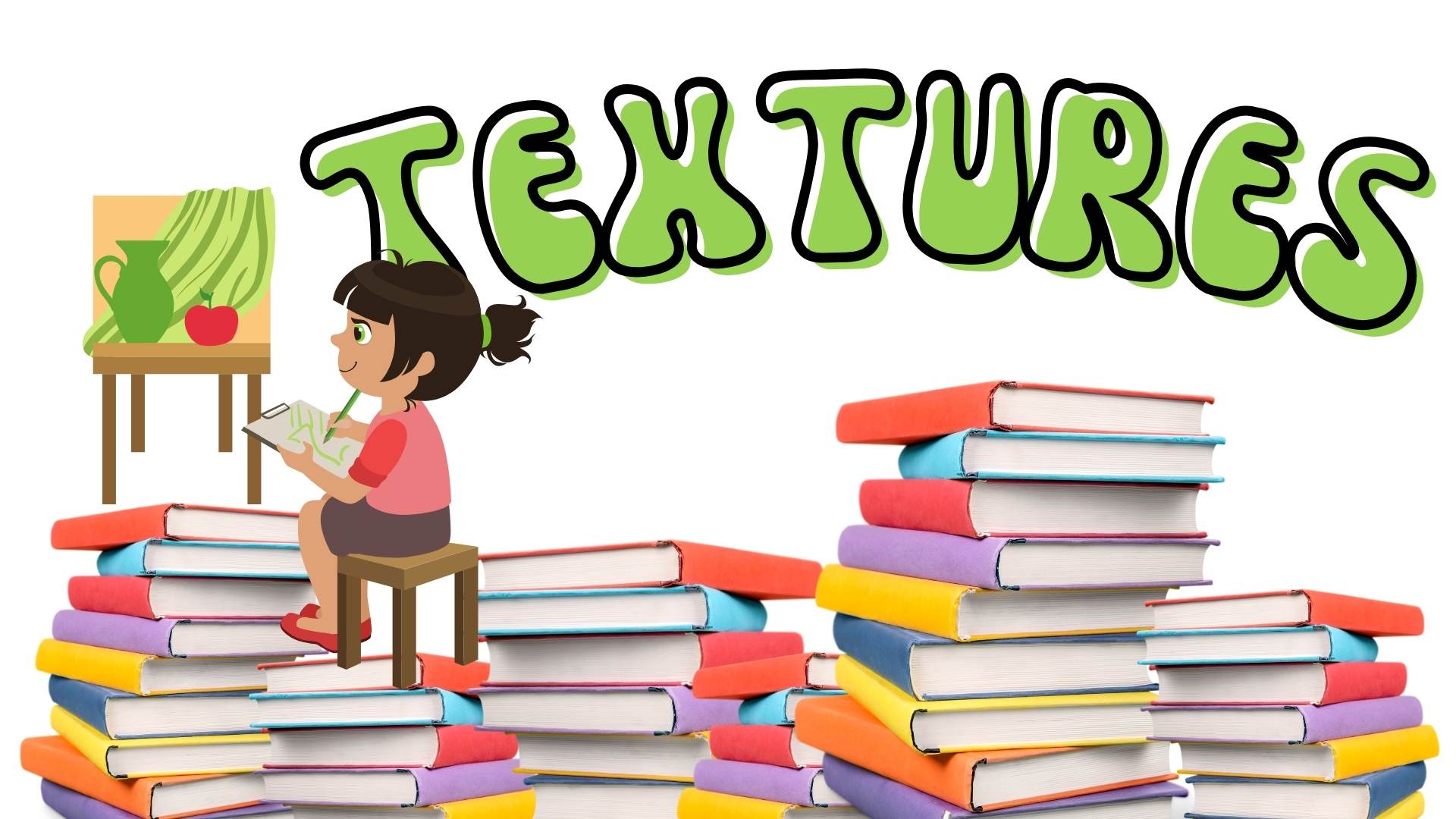 Art Books for Kids- Elements of Art: Textures - Forget Him Knot