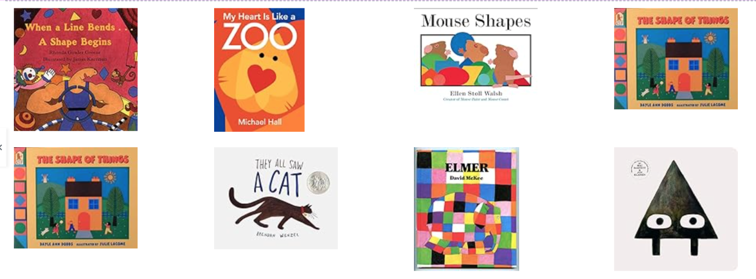 Art Books for Kids- Elements of Art: Shapes - Forget Him Knot