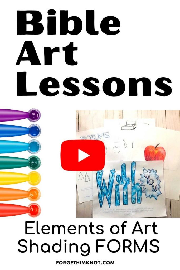 Easy Pencil Bible Art Lessons and Ideas for All Ages - Forget Him Knot