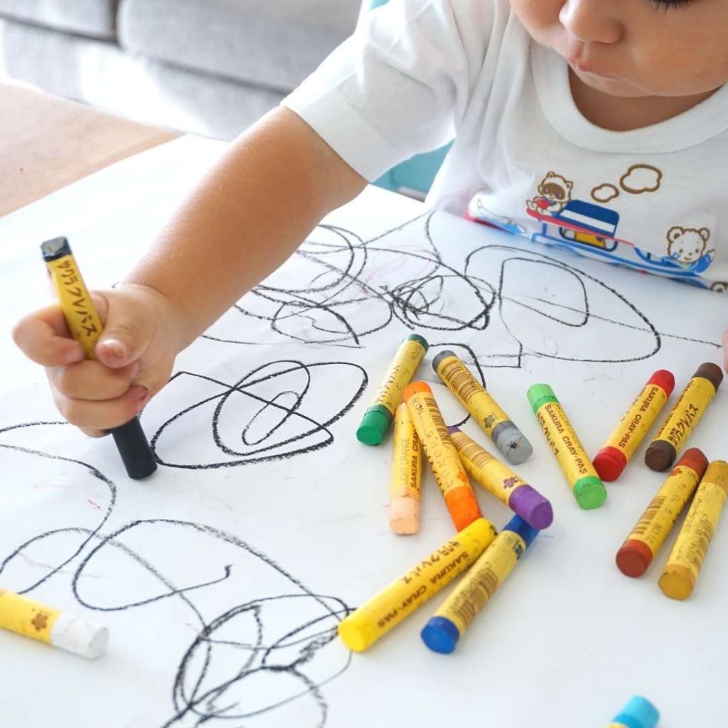 Easy Crayon Bible Art Lessons and Ideas for Kids - Forget Him Knot