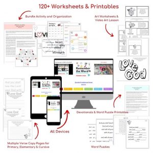 Bible Memory Verse Station Home Bible Time for Kids - Forget Him Knot