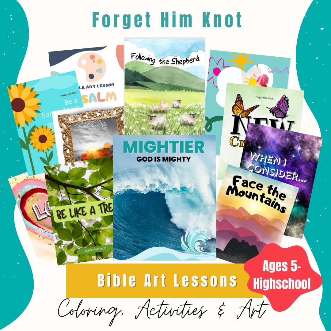 ReMEMBERers Online Bible Studies and Bible Art Lessons - Forget Him Knot
