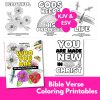 Who You Are Bible Verse Coloring Printables - Forget Him Knot