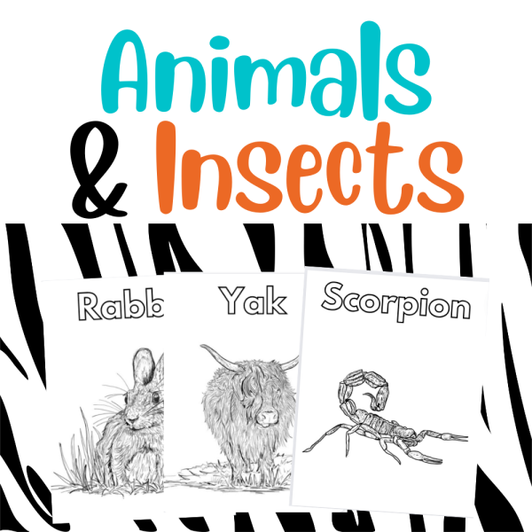 ABC Animals And Insects Bible Verse Printables - Forget Him Knot
