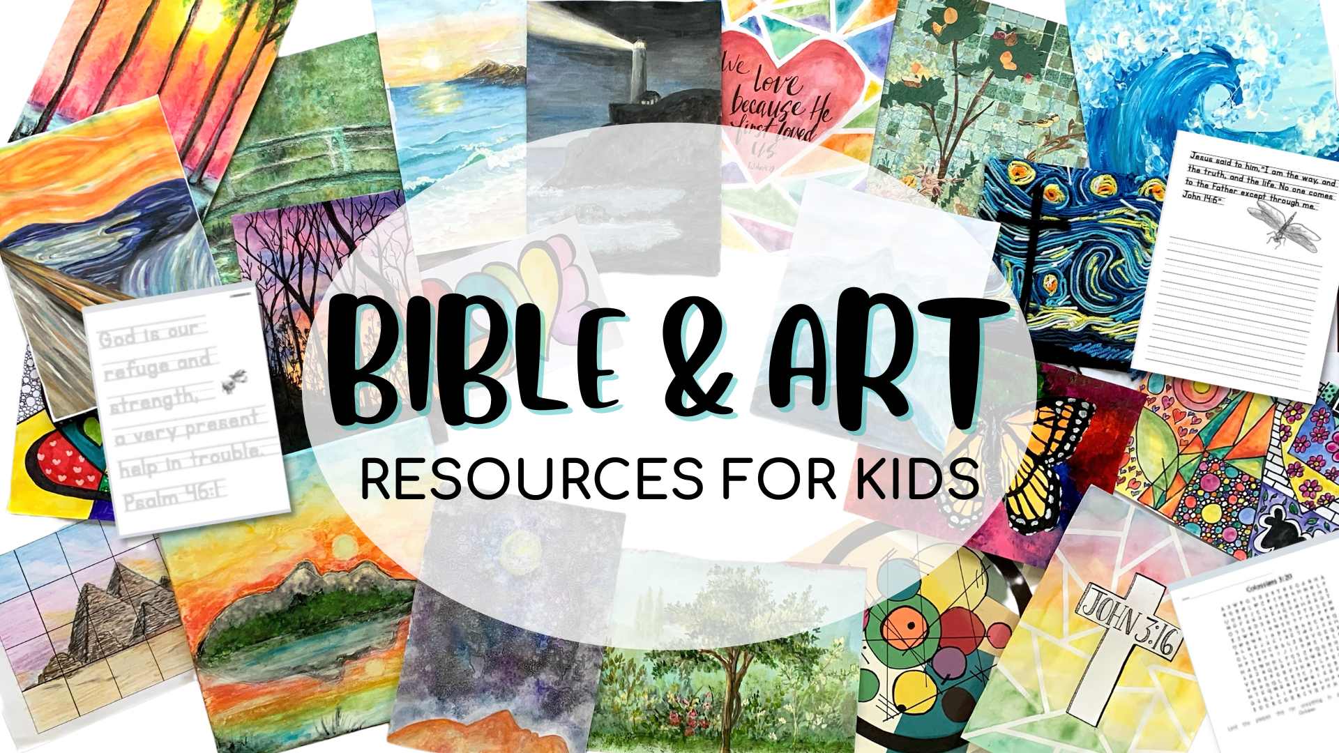 Bible Art Lessons - Forget Him Knot
